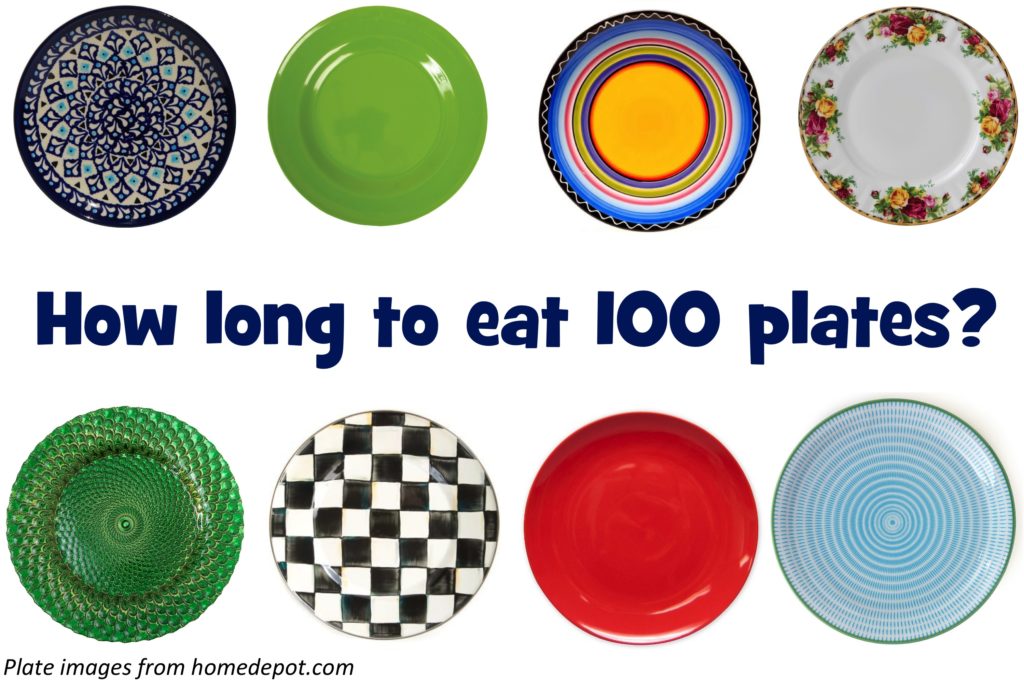100 plates – Bedtime Math